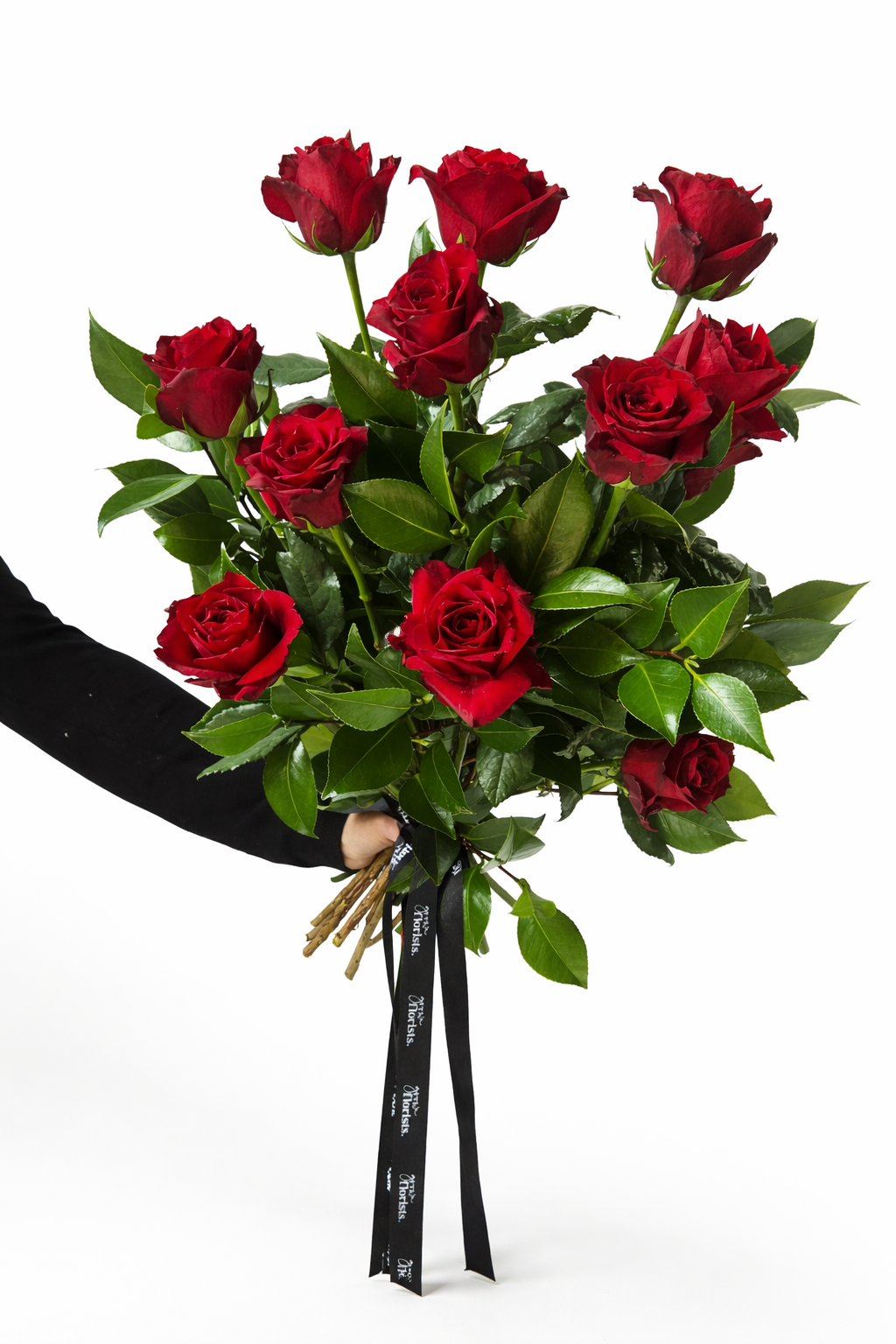 The classic red rose bouquet – Grown Florists